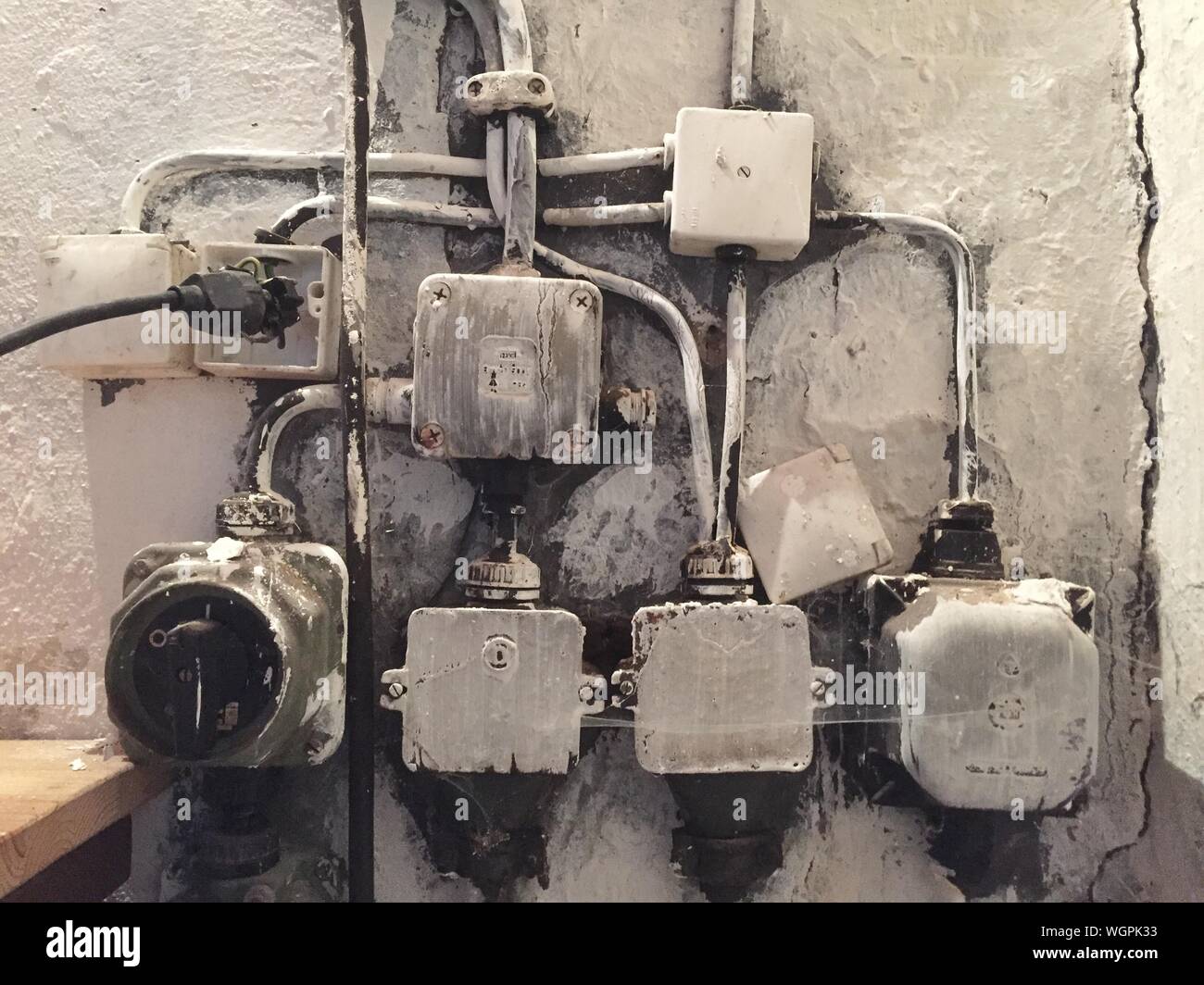 Boxes for electricity hi-res stock photography and images - Alamy