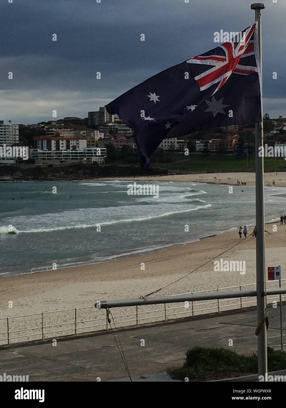 Australian beach flag hi-res stock photography and images - Alamy