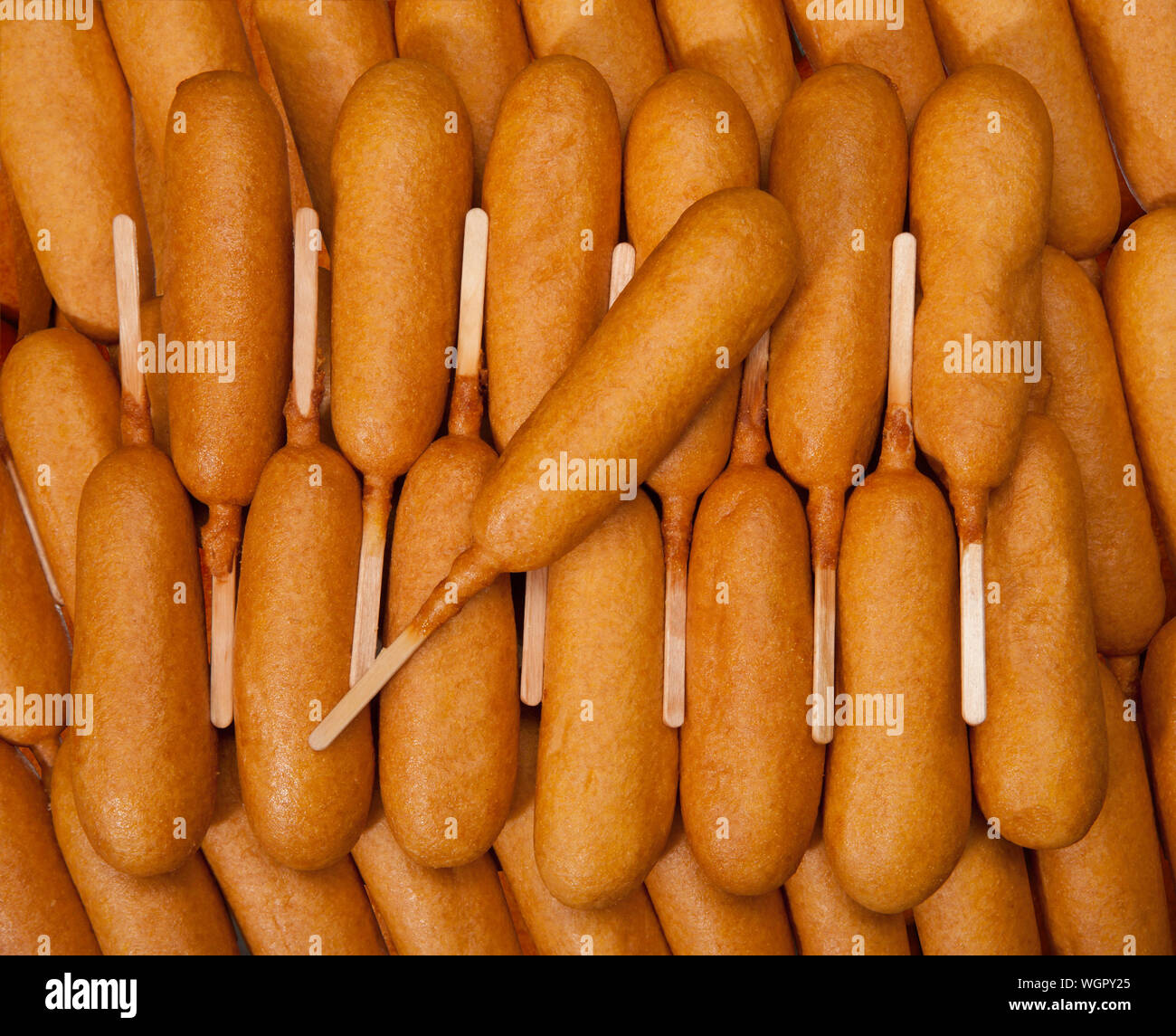 Corn dog up close hi-res stock photography and images - Alamy