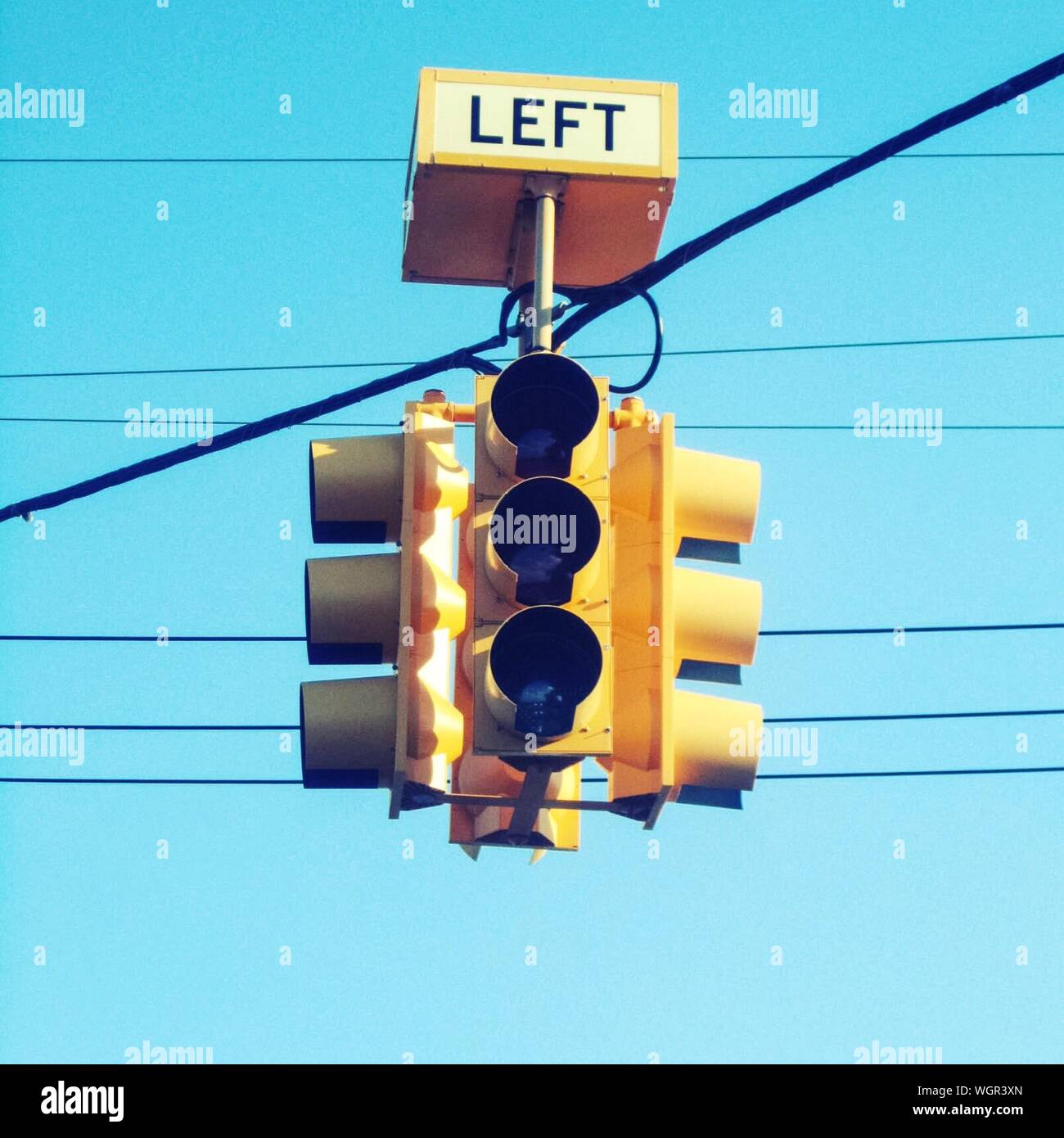 Hanging traffic light hi-res stock photography and images - Alamy