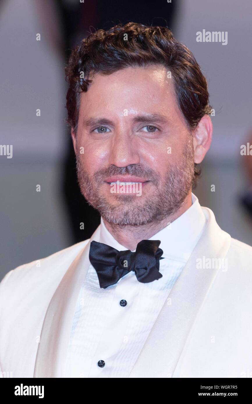 Venice, Italy. 1st Sept 2019. Edgar Ramirez attends the premiere of ...