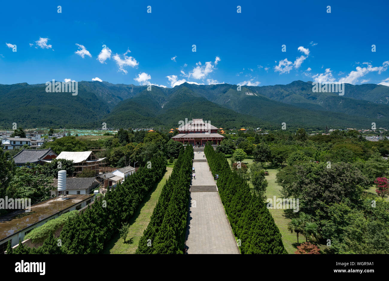 The Three Pagodas of Chongsheng Temple near Dali Old Town, Yunnan ...