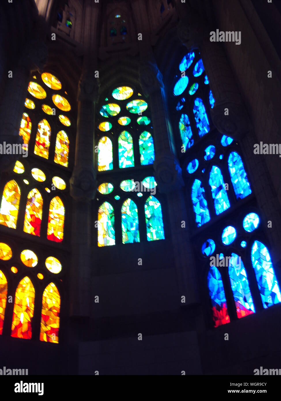 Mosaic church window hi-res stock photography and images - Alamy