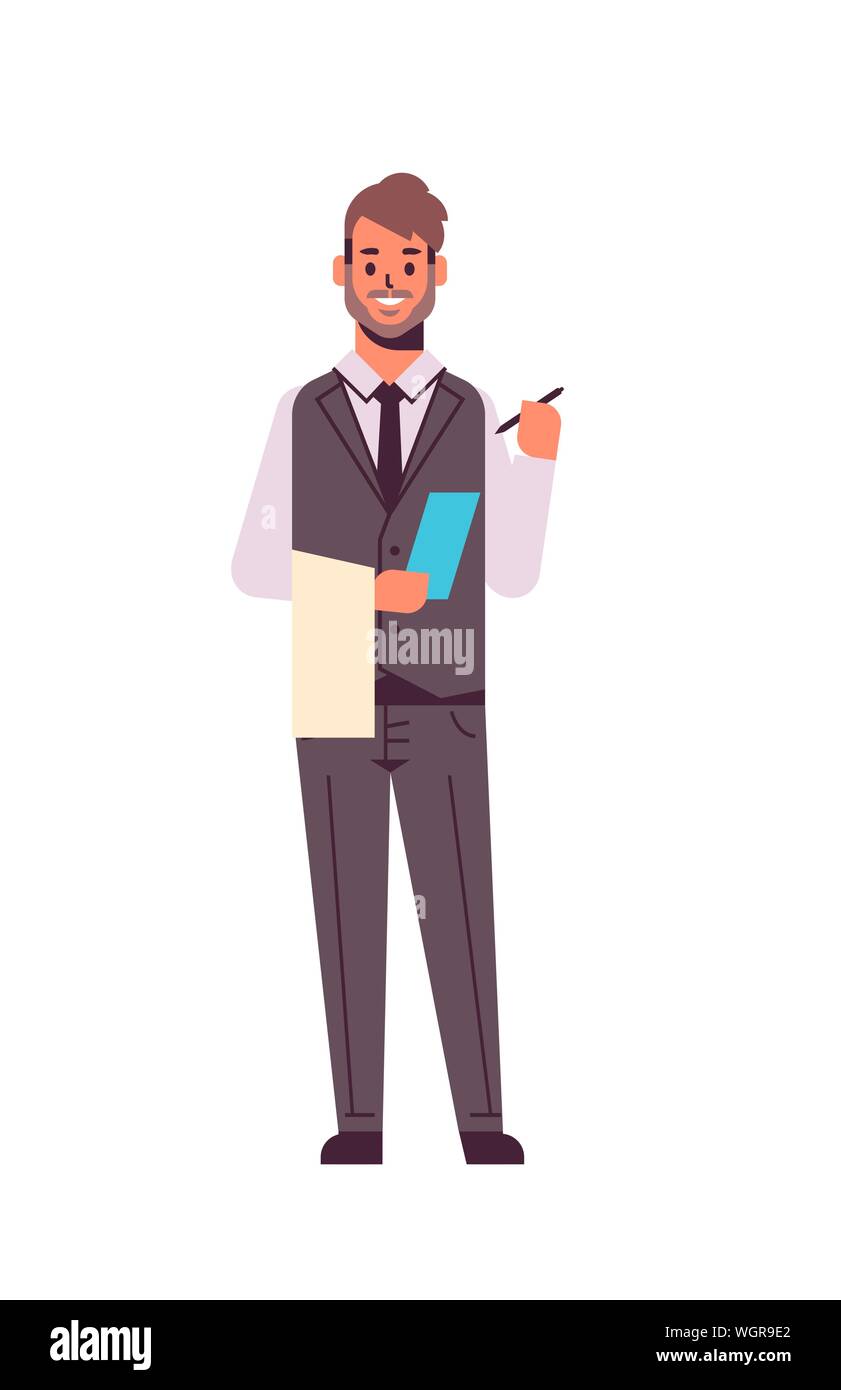 Waiter Taking Order Cartoon