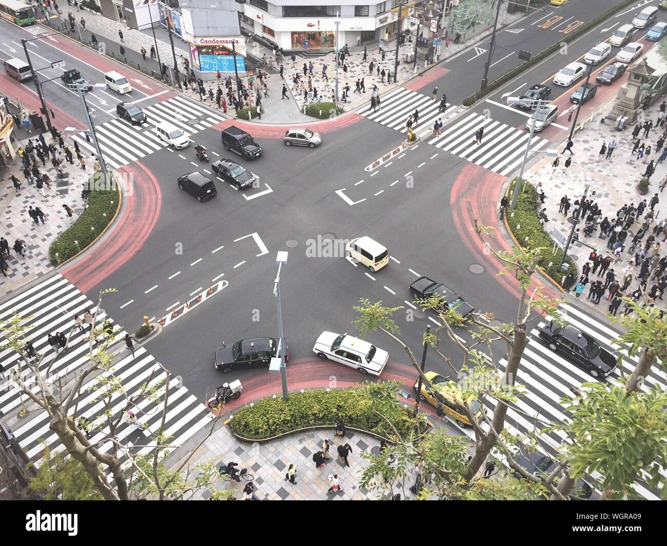Zebra junction hi-res stock photography and images - Alamy