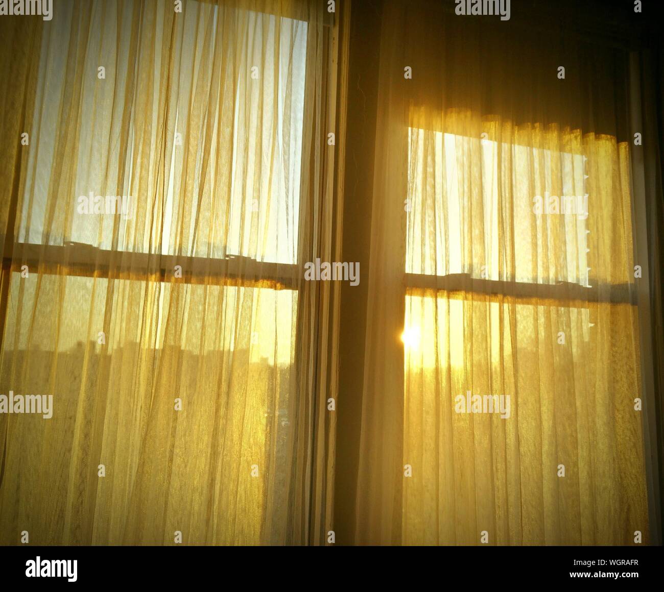 Curtain curtains translucent window hi-res stock photography and images ...