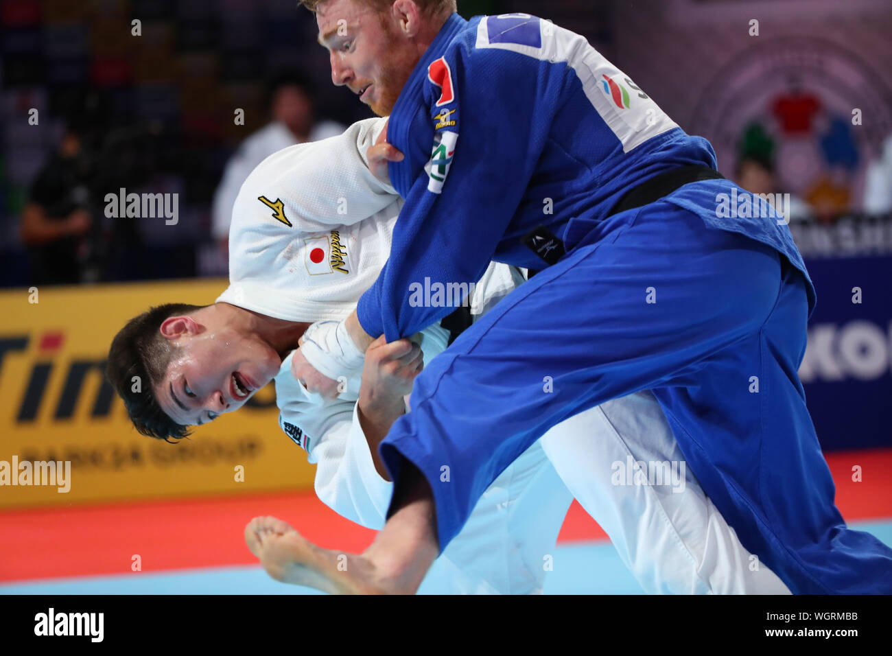 Nippon Budokan, Tokyo, Japan. 1st Sep, 2019. (L-R) Sanshiro Murao (JPN ...