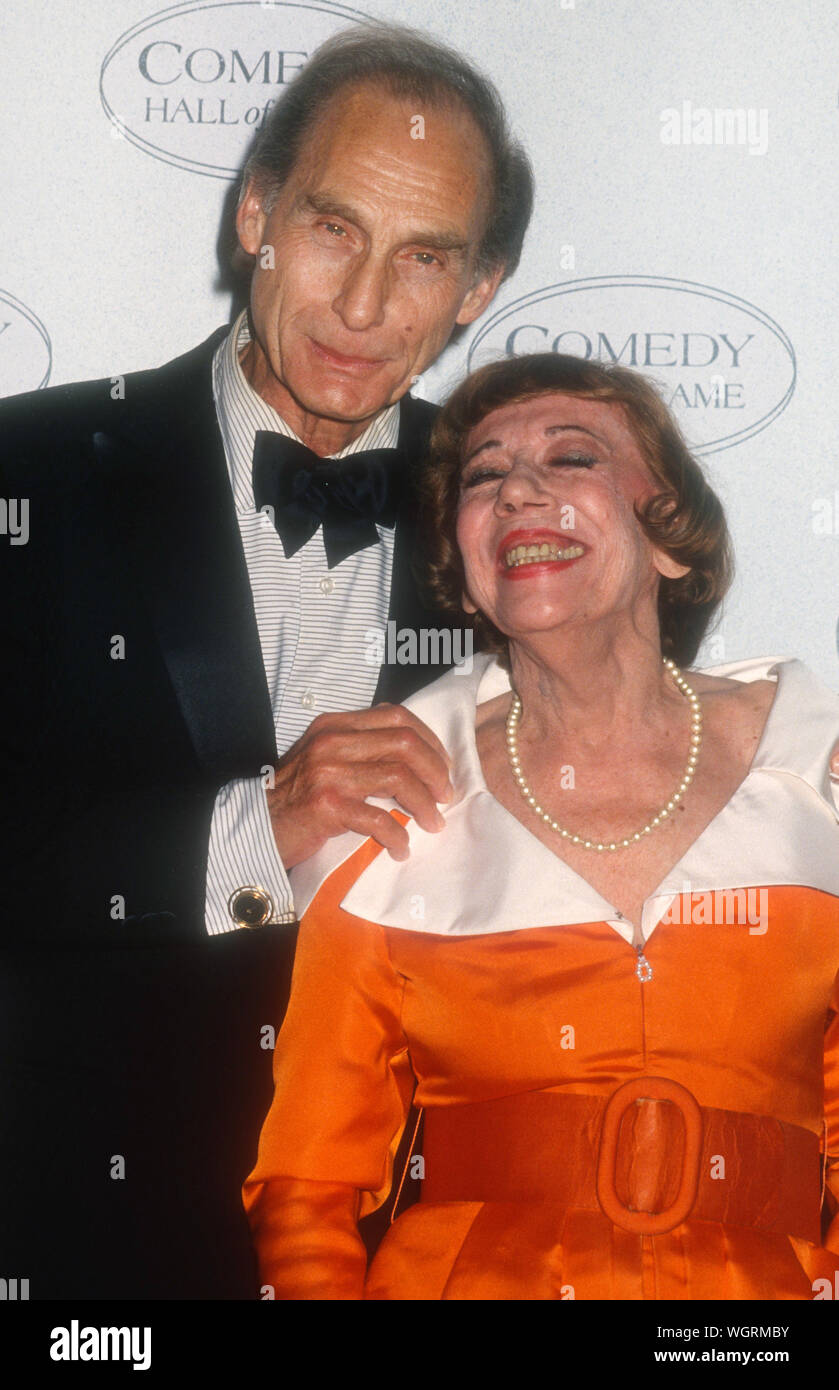 Sid Caesar, Imogene Coca, 1993, Photo By Michael Ferguson/PHOTOlink Stock Photo - Alamy