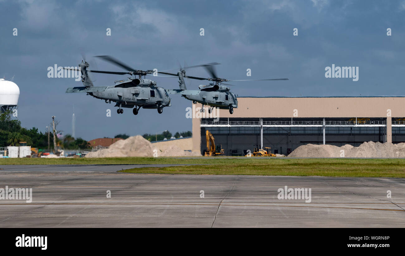 190901-N-KK394-1102 JACKSONVILLE, Fla. (Sept. 1, 2019) MH-60R Sea Hawk ...
