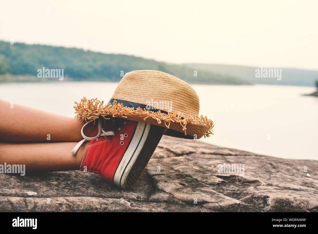 Sun hat hi-res stock photography and images - Alamy