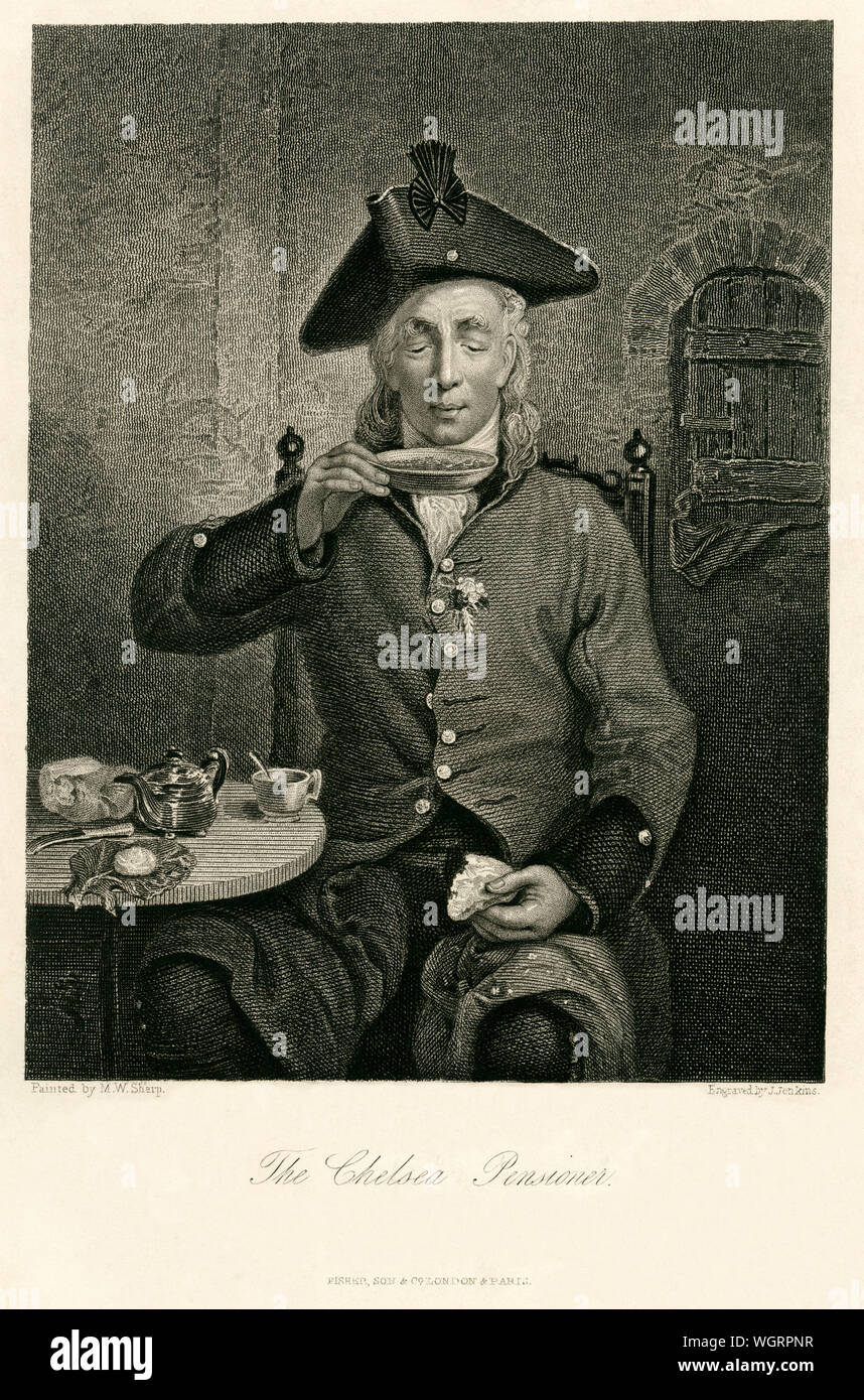 Tea drinking 19th century hi-res stock photography and images - Alamy