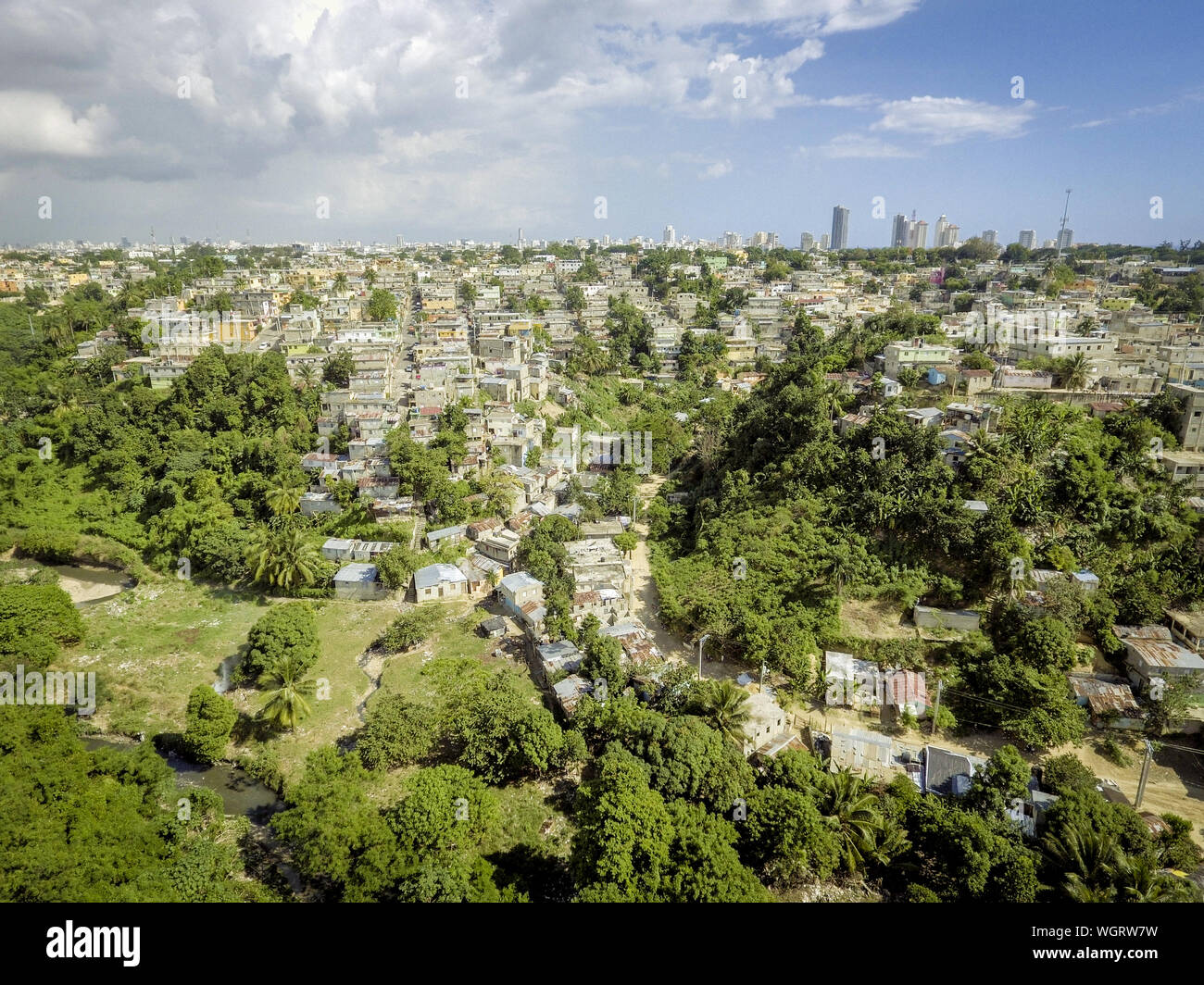 Dominican republic city skyline hi-res stock photography and images - Alamy