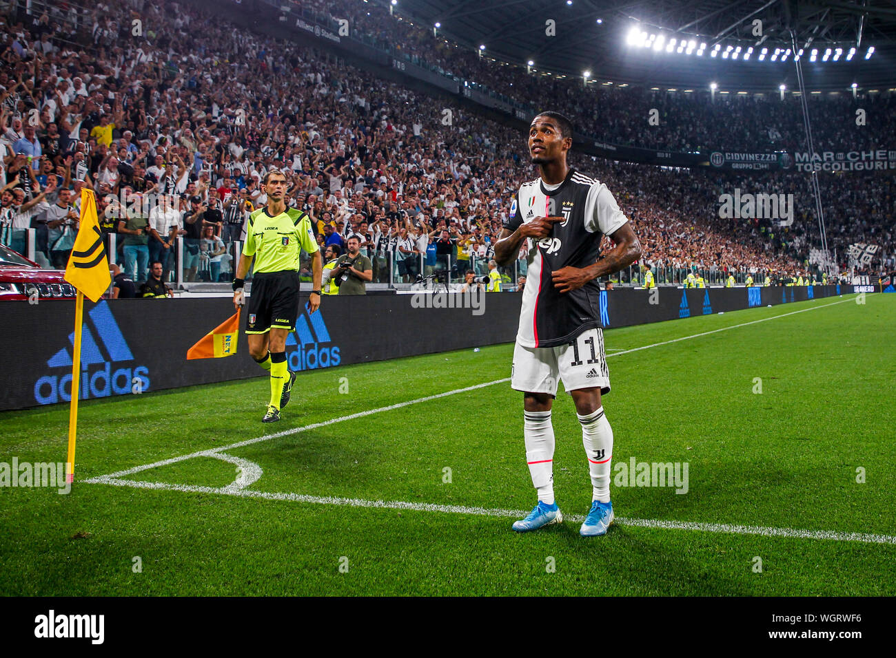 Torino, Italy. 31st Aug, 2019. Italian football match between Juventus ...