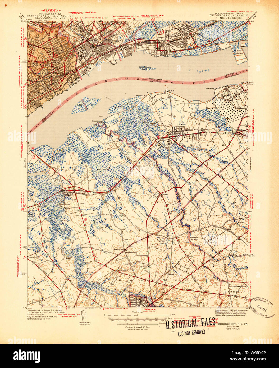 Map of bridgeport new jersey hi-res stock photography and images - Alamy