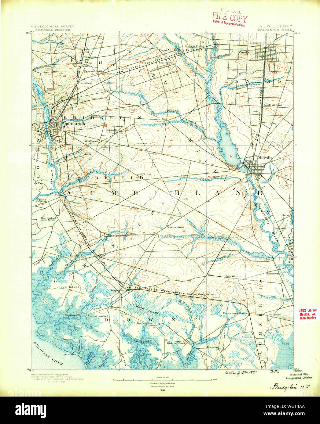 Bridgeton map hi-res stock photography and images - Alamy