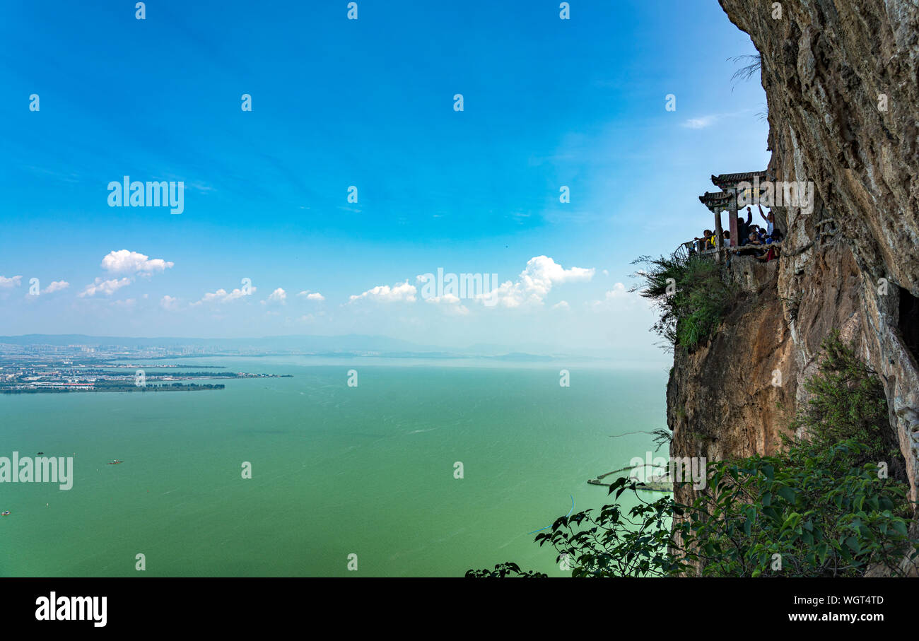 The most famous and must visit landmark at Kunming, Longmen Grotto of ...