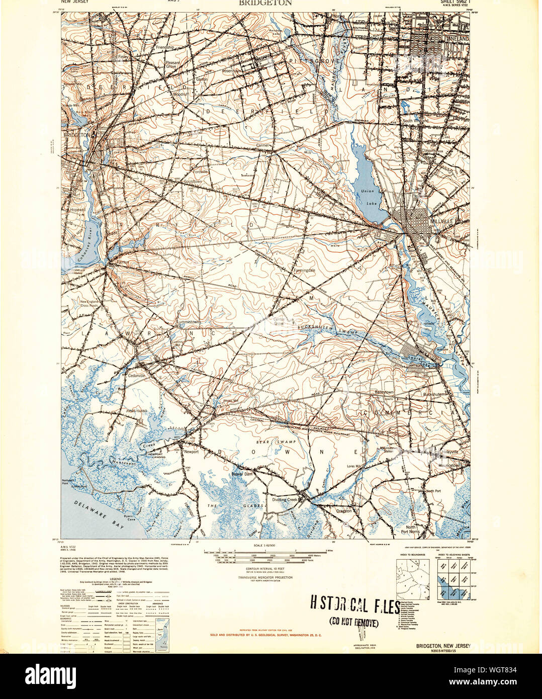 Bridgeton map hi-res stock photography and images - Alamy
