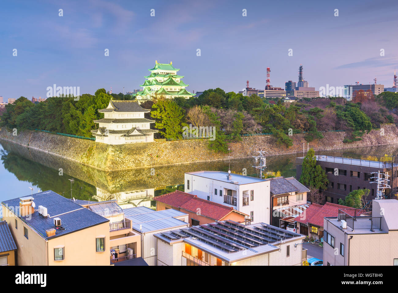 Night view nagoya castle hi-res stock photography and images - Alamy