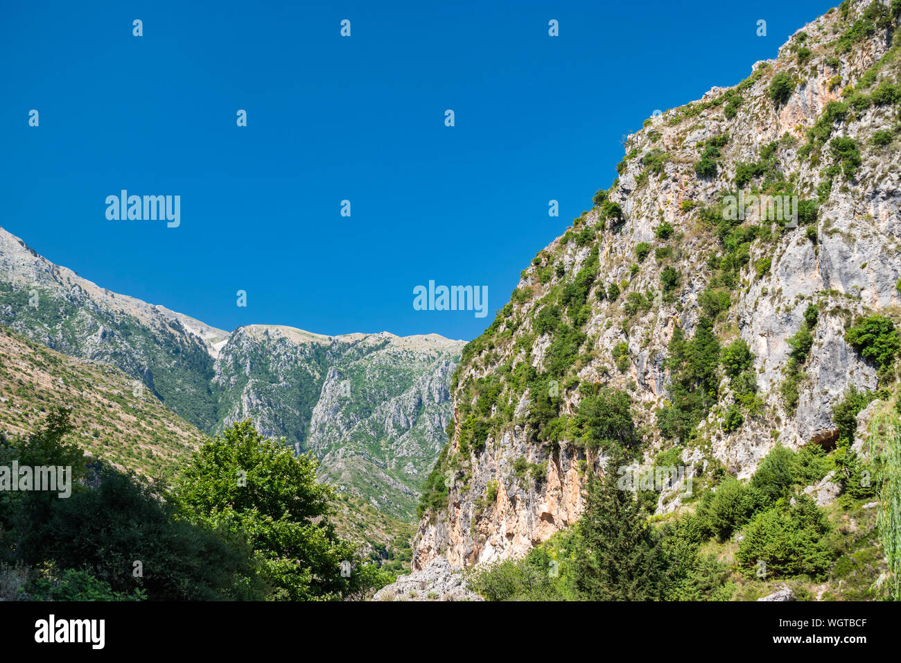 View of Llogara National Park, Vlore, Albania Stock Photo - Alamy