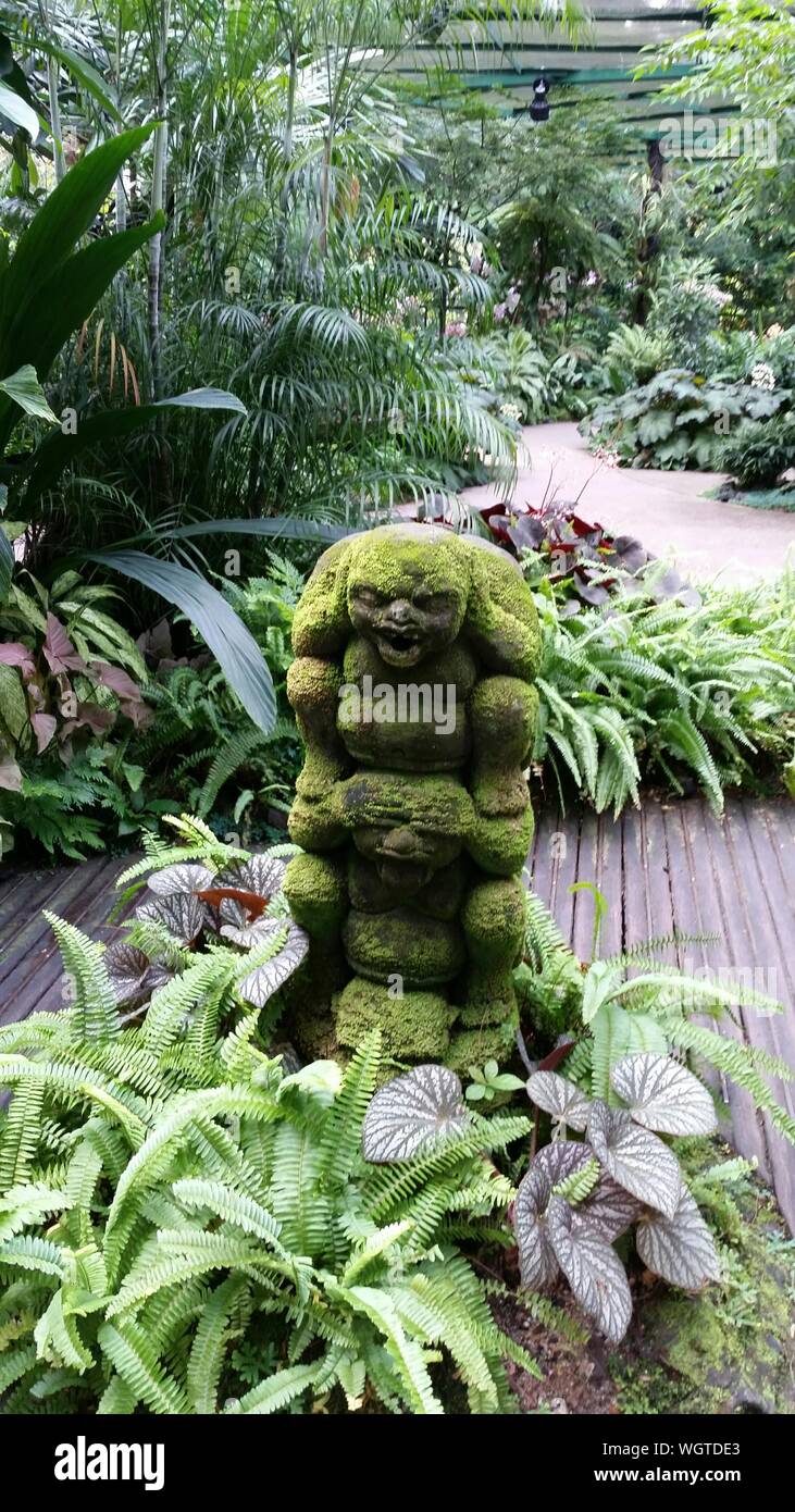 Statue with moss hi-res stock photography and images - Alamy