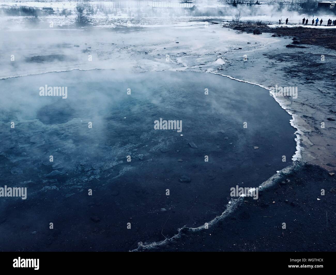Hot steam in cold hi-res stock photography and images - Alamy