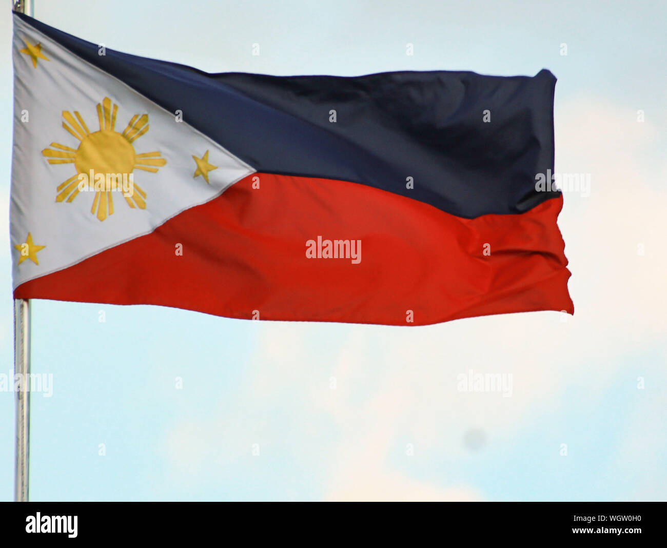 Philippines Philippines Flag High Resolution Stock Photography and ...