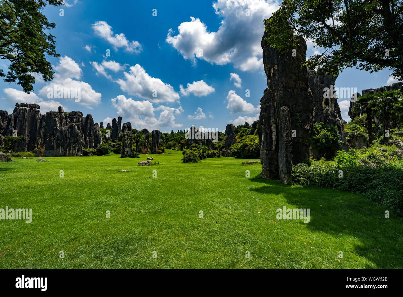 Ancient chinese stone forest hi-res stock photography and images - Alamy