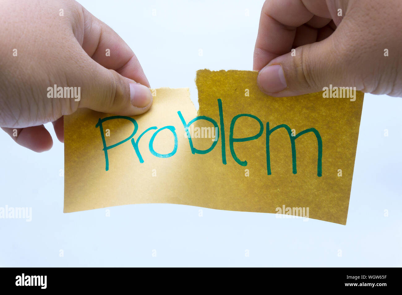 Tearing paper hi-res stock photography and images - Alamy