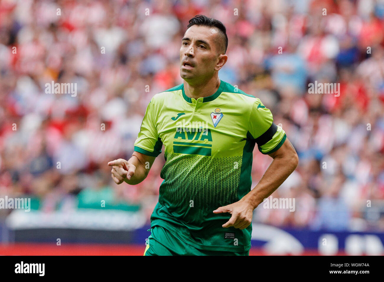 Madrid, Spain. 01st Sep, 2019. Charles Dias de Oliveira of SD Eibar ...