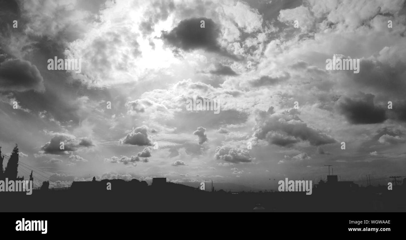 Sun back lit Black and White Stock Photos & Images - Alamy