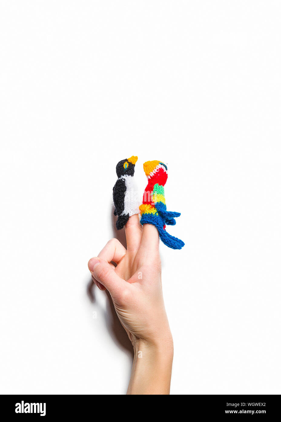 White puppets hi-res stock photography and images - Alamy