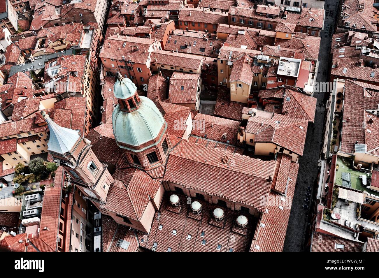 Bologna rooftop view hi-res stock photography and images - Alamy