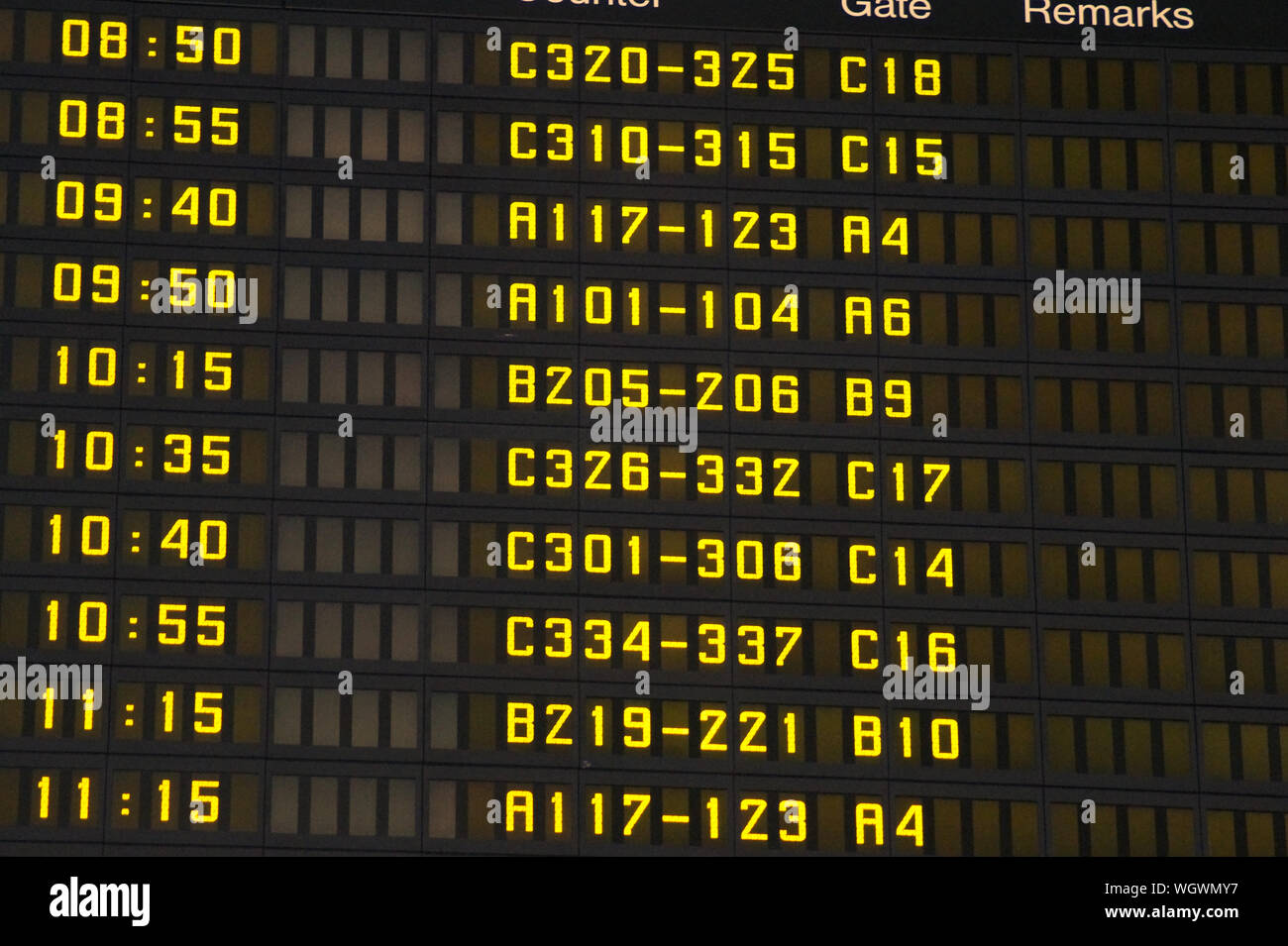 Numbers on a board hi-res stock photography and images - Alamy