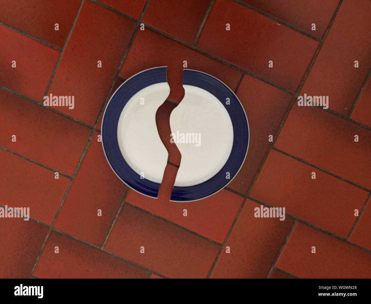 Red Tile Floor High Resolution Stock Photography and Images - Alamy