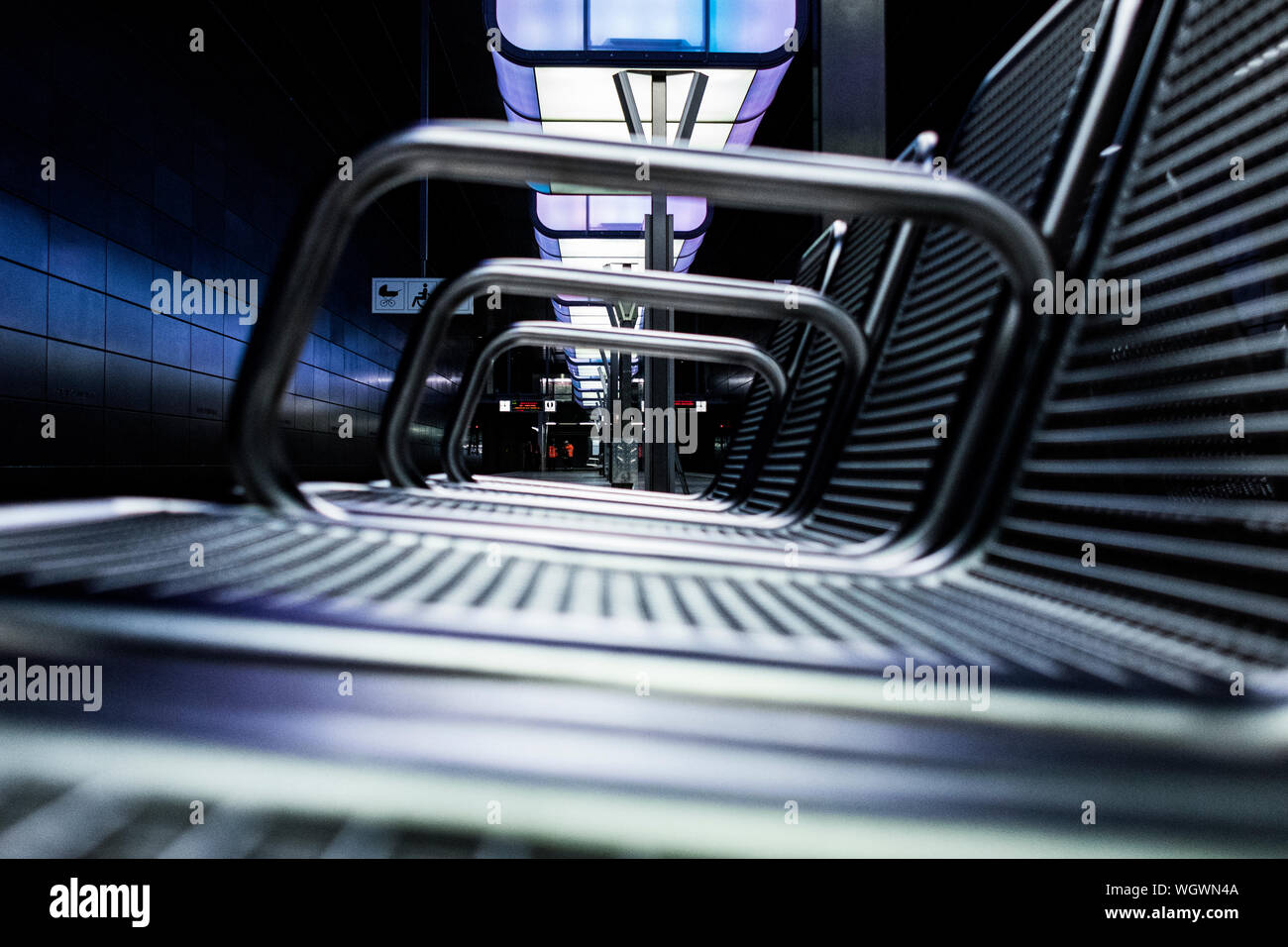 Subway Station Seats High Resolution Stock Photography and Images - Alamy