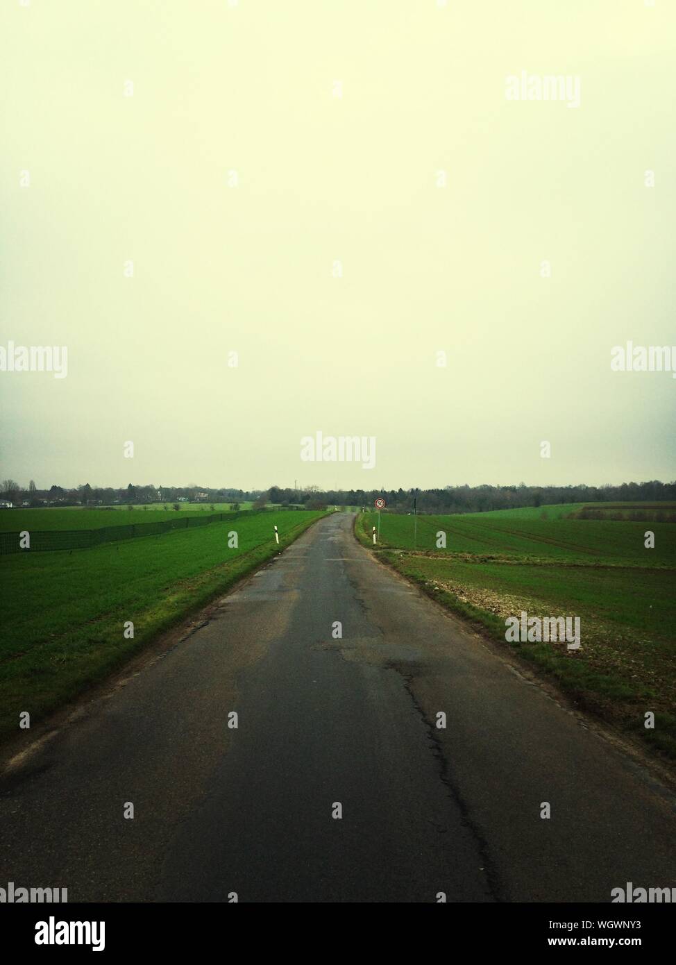 Empty Flat Road High Resolution Stock Photography and Images - Alamy