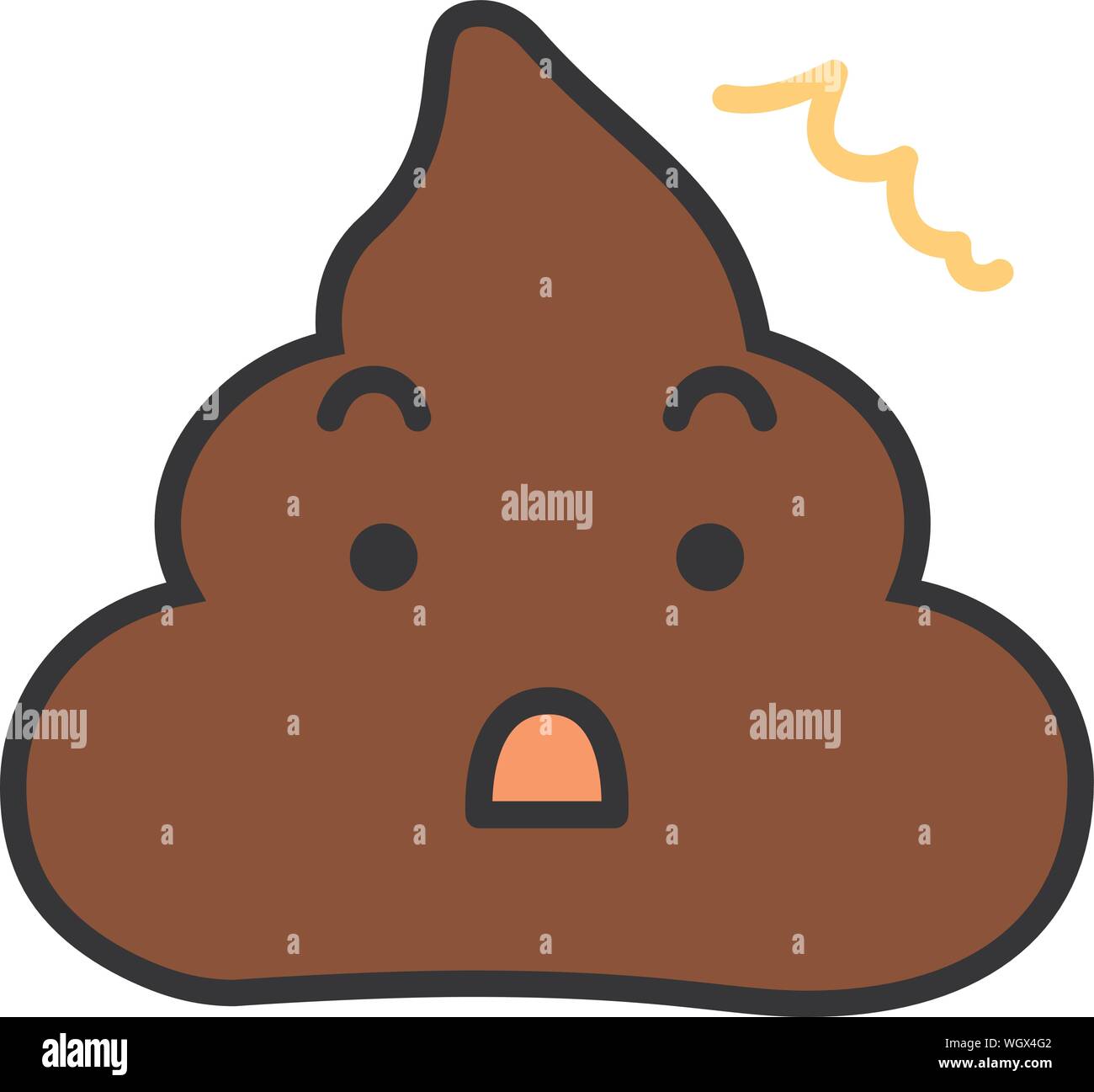 This is a illustration of Poo emoticon icon Stock Vector Image & Art ...