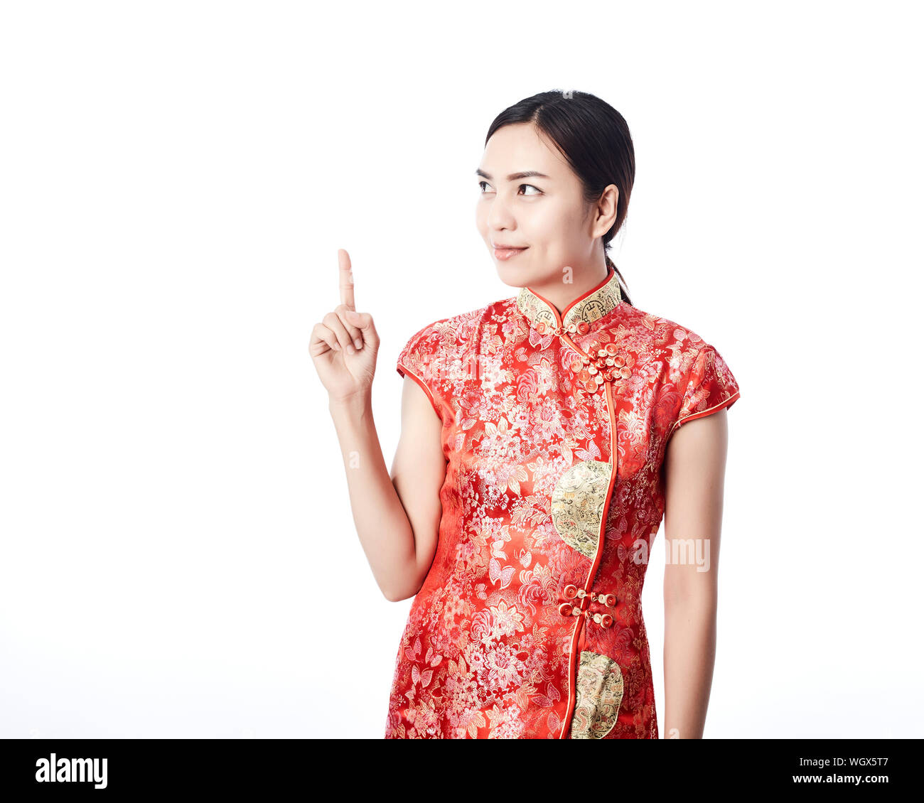 People pointing white background hi-res stock photography and images ...