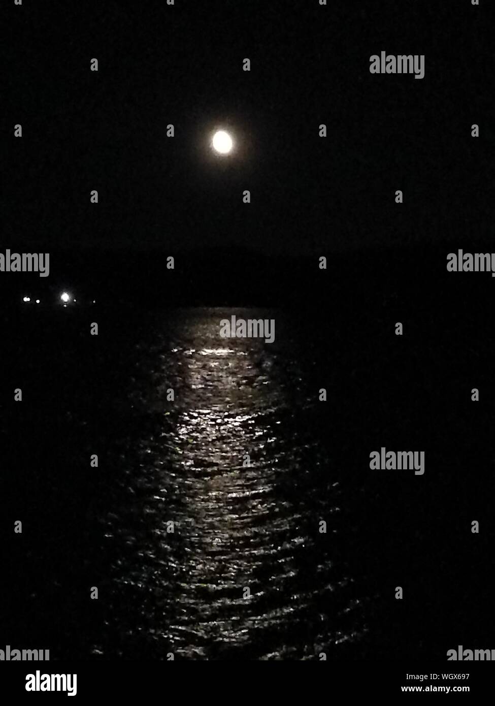 Reflection moon hi-res stock photography and images - Alamy