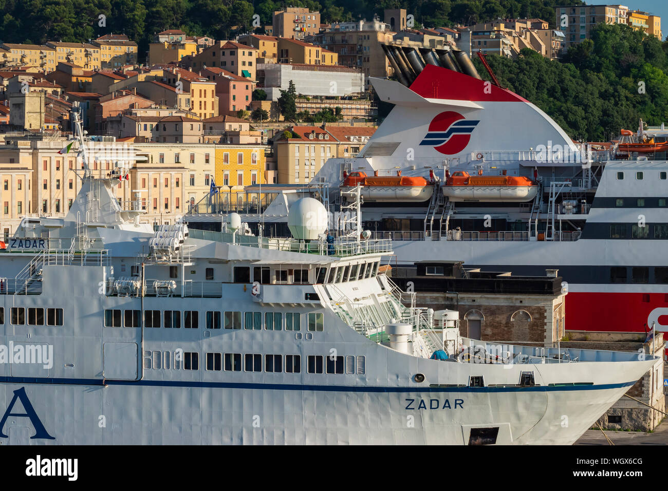 Tourist ferries at the port of ancona hi-res stock photography and ...