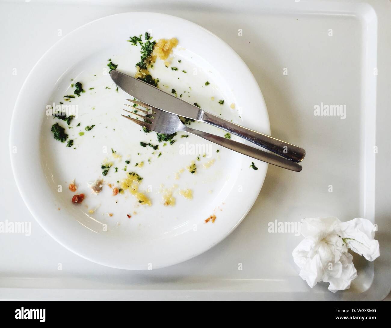 Empty tray plate hi-res stock photography and images - Alamy