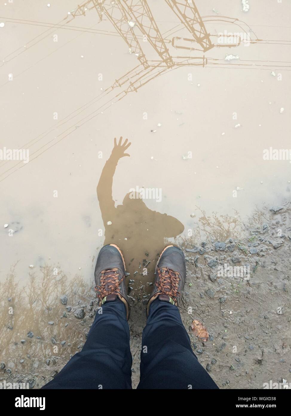 Electricity Pylon Leg High Resolution Stock Photography and Images - Alamy