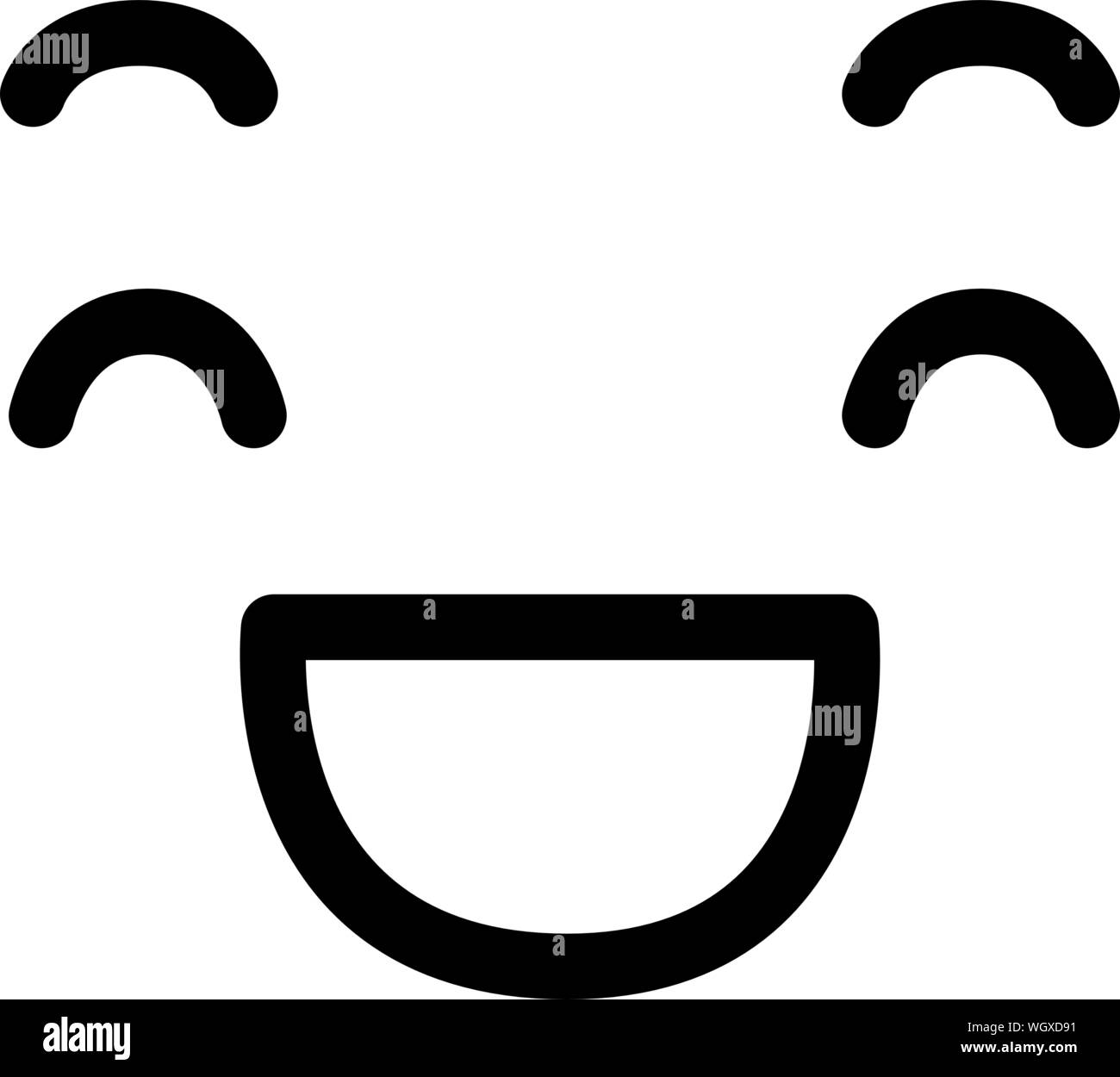 This is a illustration of Movement of emotion face icon Stock Vector ...