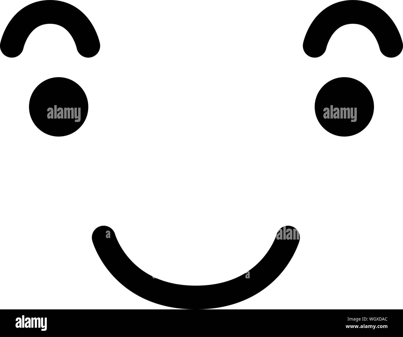 This is a illustration of Movement of emotion face icon Stock Vector ...