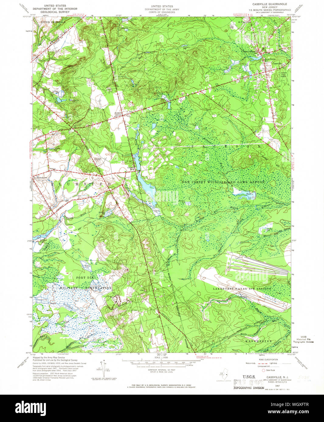 Map of cassville hi-res stock photography and images - Alamy