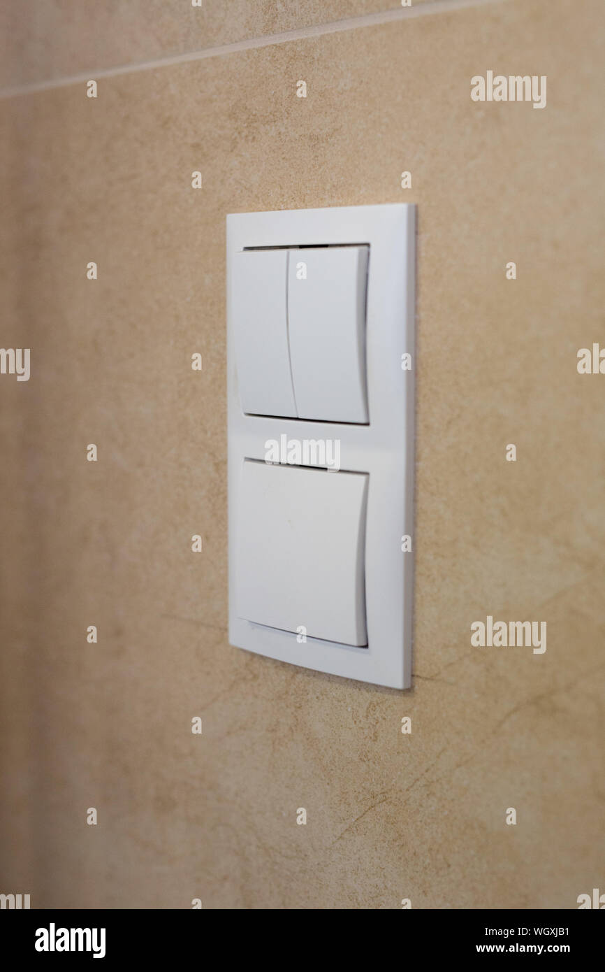 Switch on wall hi-res stock photography and images - Alamy