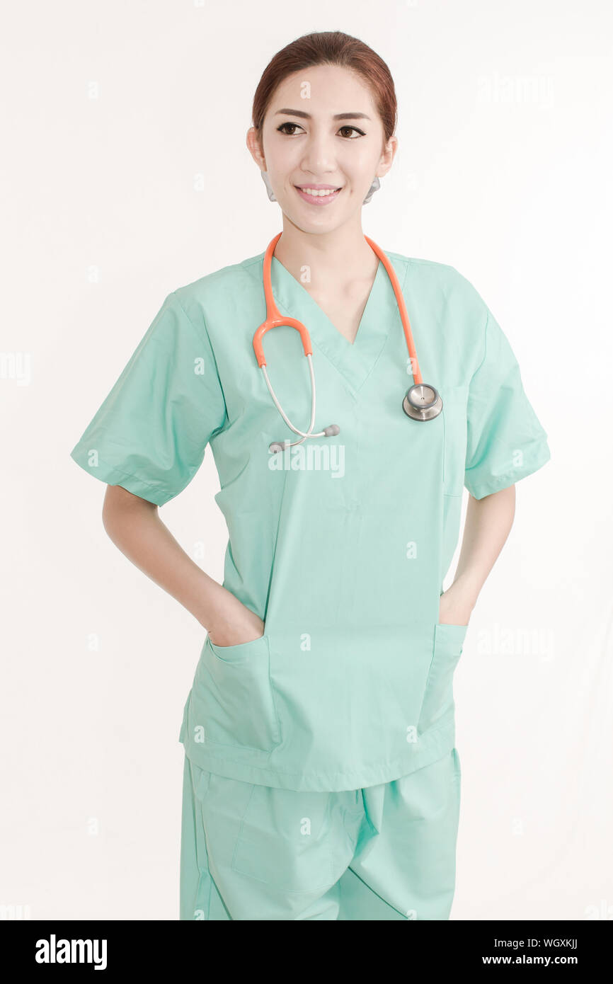 Indian doctor standing hi-res stock photography and images - Alamy