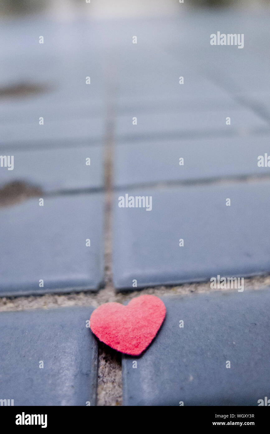 Tile floor heart hi-res stock photography and images - Alamy