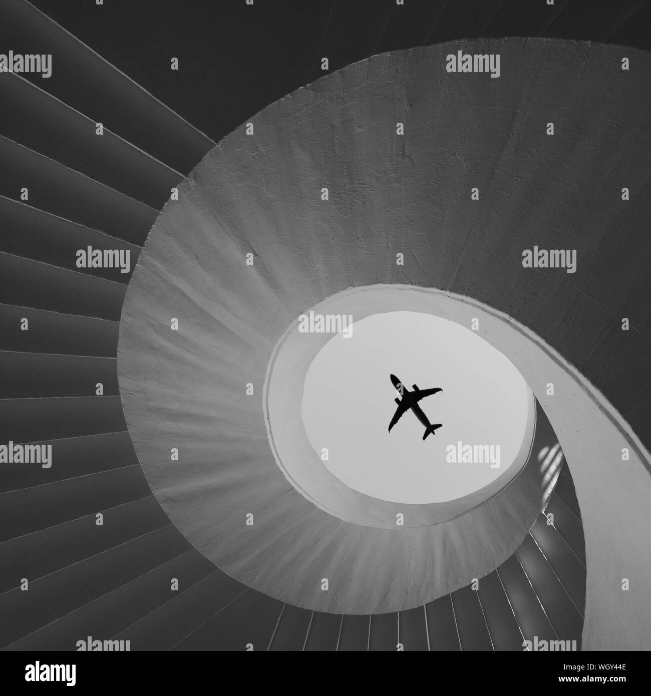 Flying staircase hi-res stock photography and images - Alamy