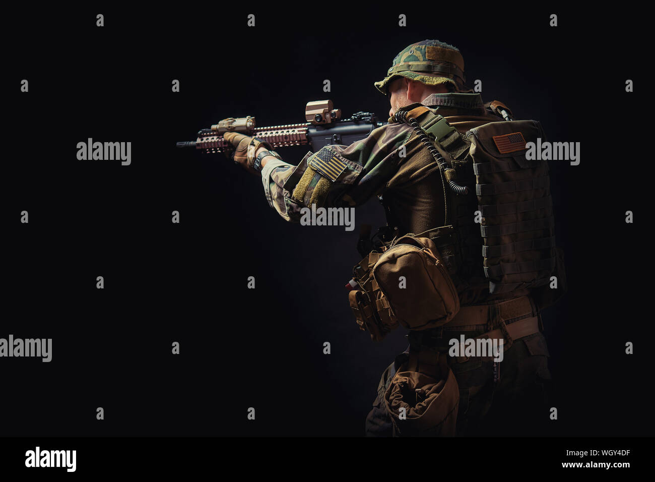 Black uniform background hi-res stock photography and images - Alamy